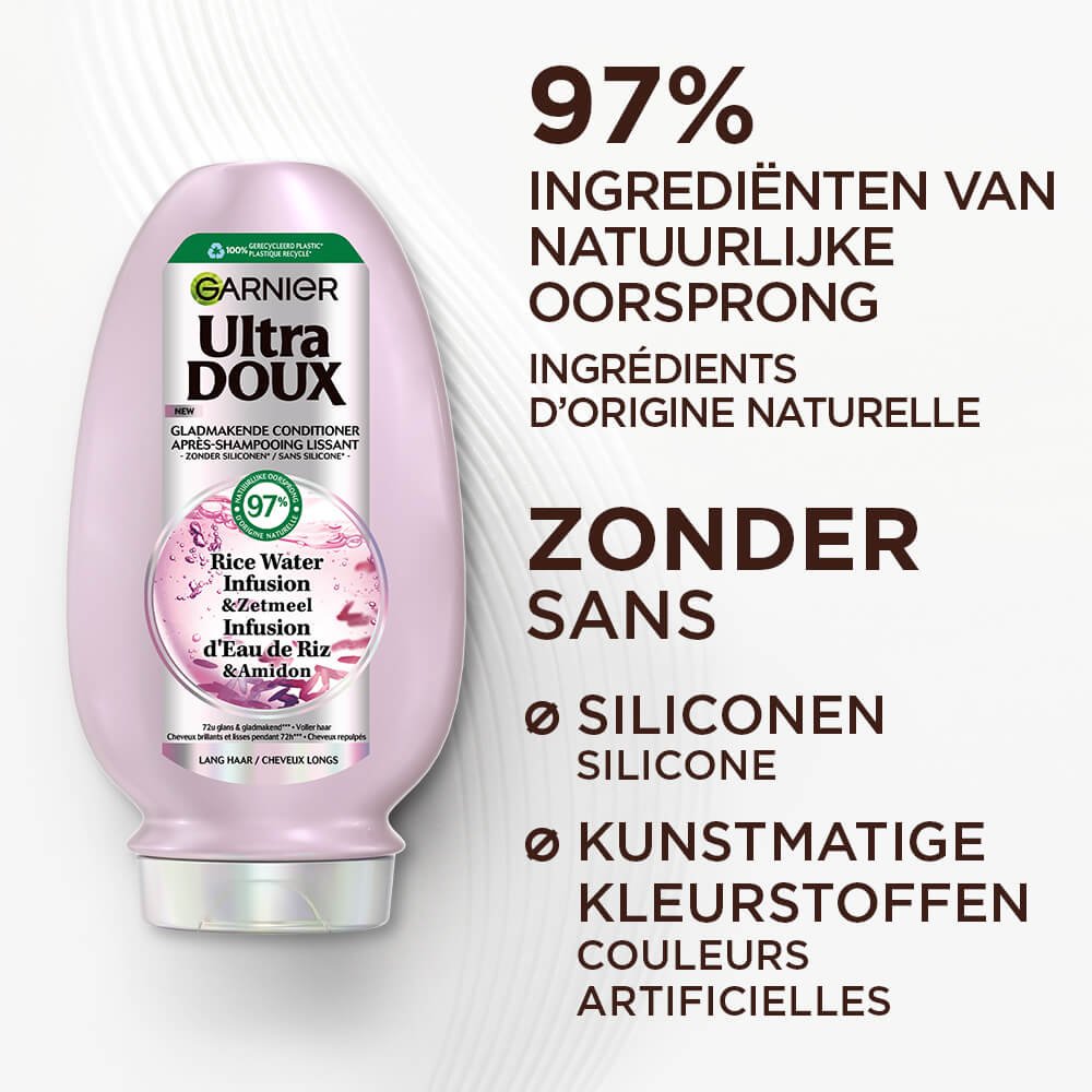Ontdek Ultra Doux Conditioner - Rice Water Infusion | Garnier