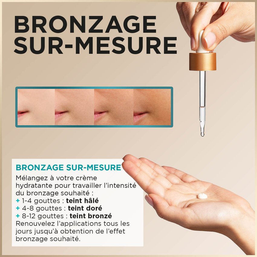 Natural Bronzer Sérum Autobronzant Visage | Garnier