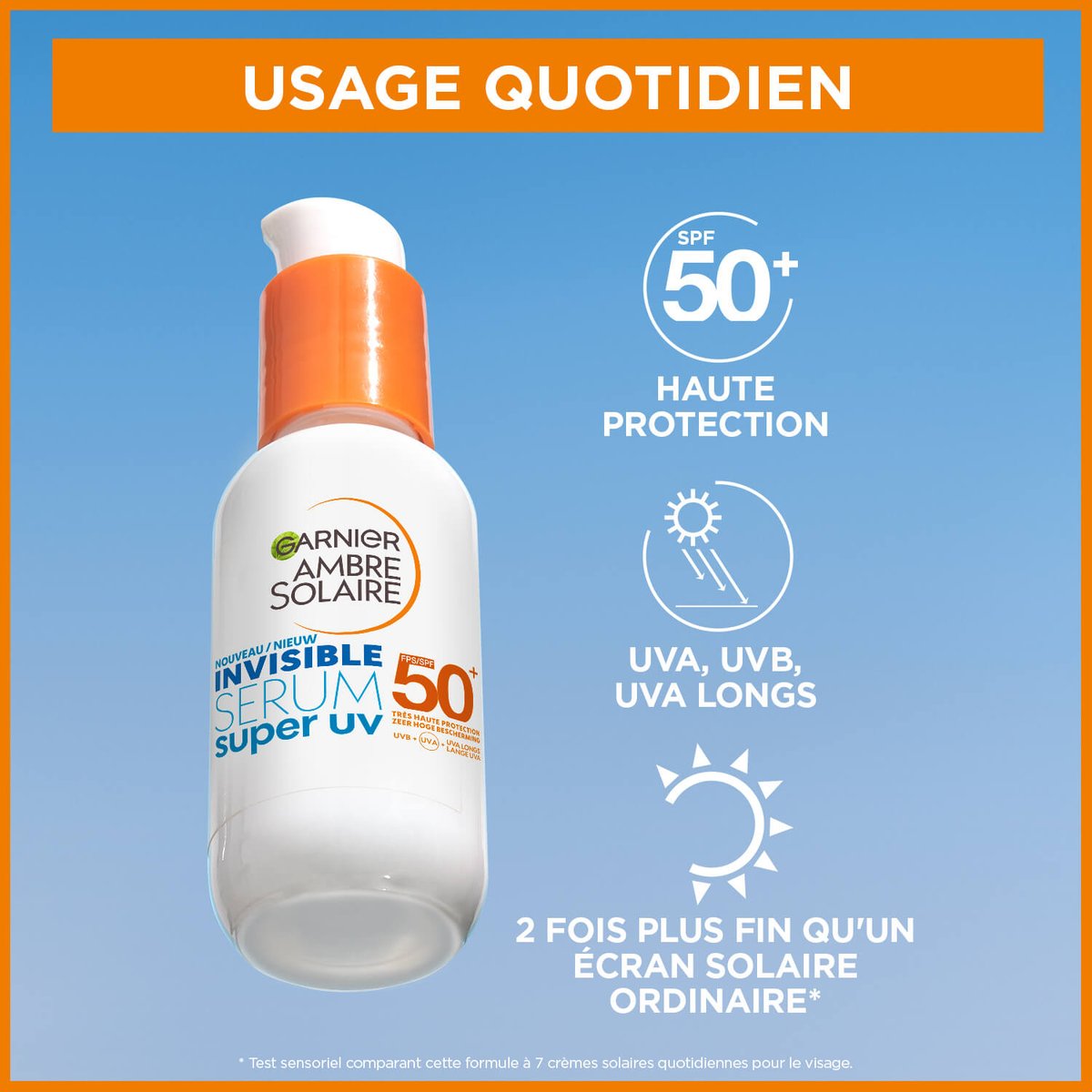 Sérum Invisible Super UV SPF 50+ | Garnier