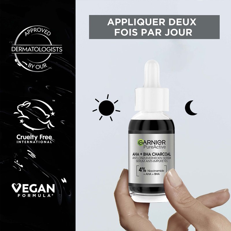 Sérum Anti-Impuretés au charbon | Garnier SkinActive